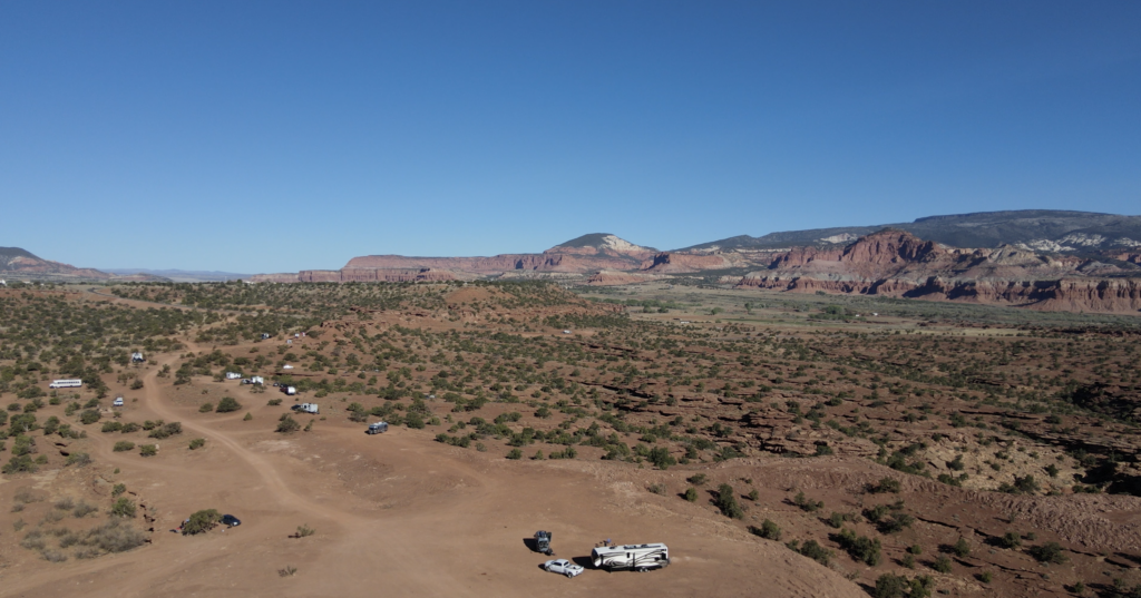 Beautiful FREE Boondocking Near Capitol Reef National Park